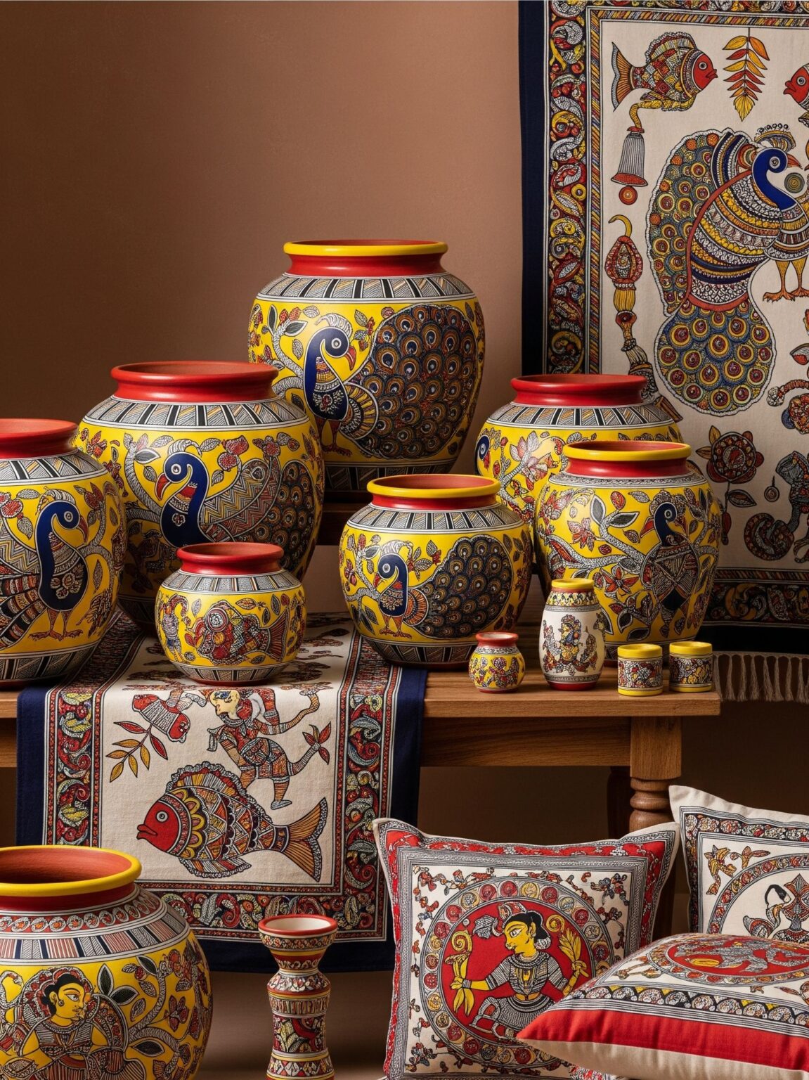 Madhubani Paintings: India’s Iconic Folk Art Form - Giftex - India's ...